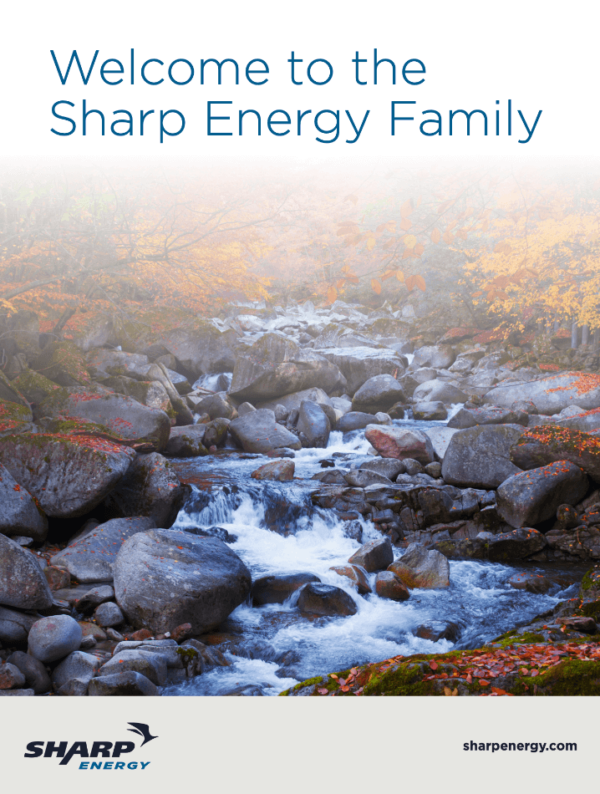 Propane Benefits Family | Sharp Energy | Your Welcome Packet