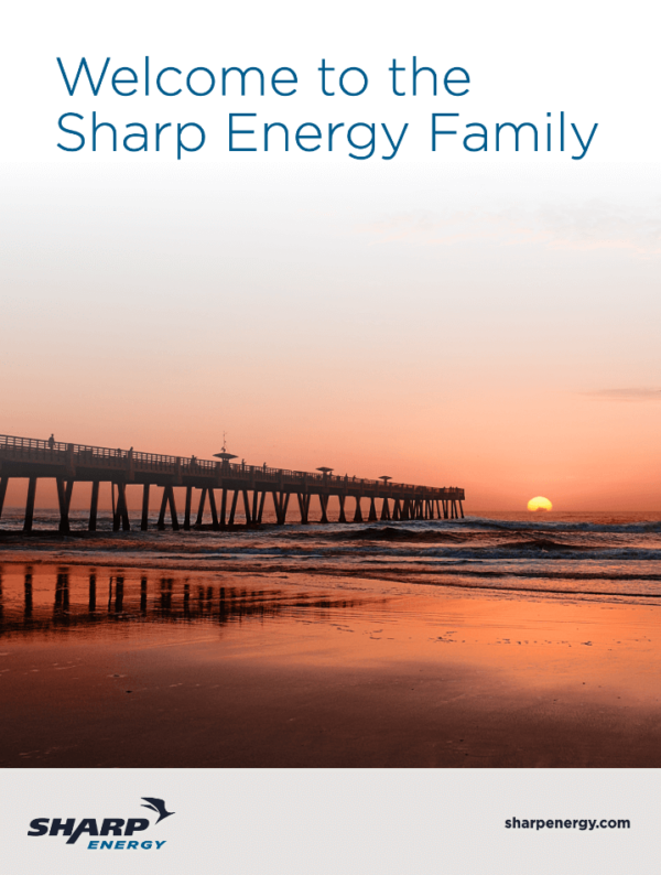 Propane Benefits Family | Sharp Energy | Your Welcome Packet